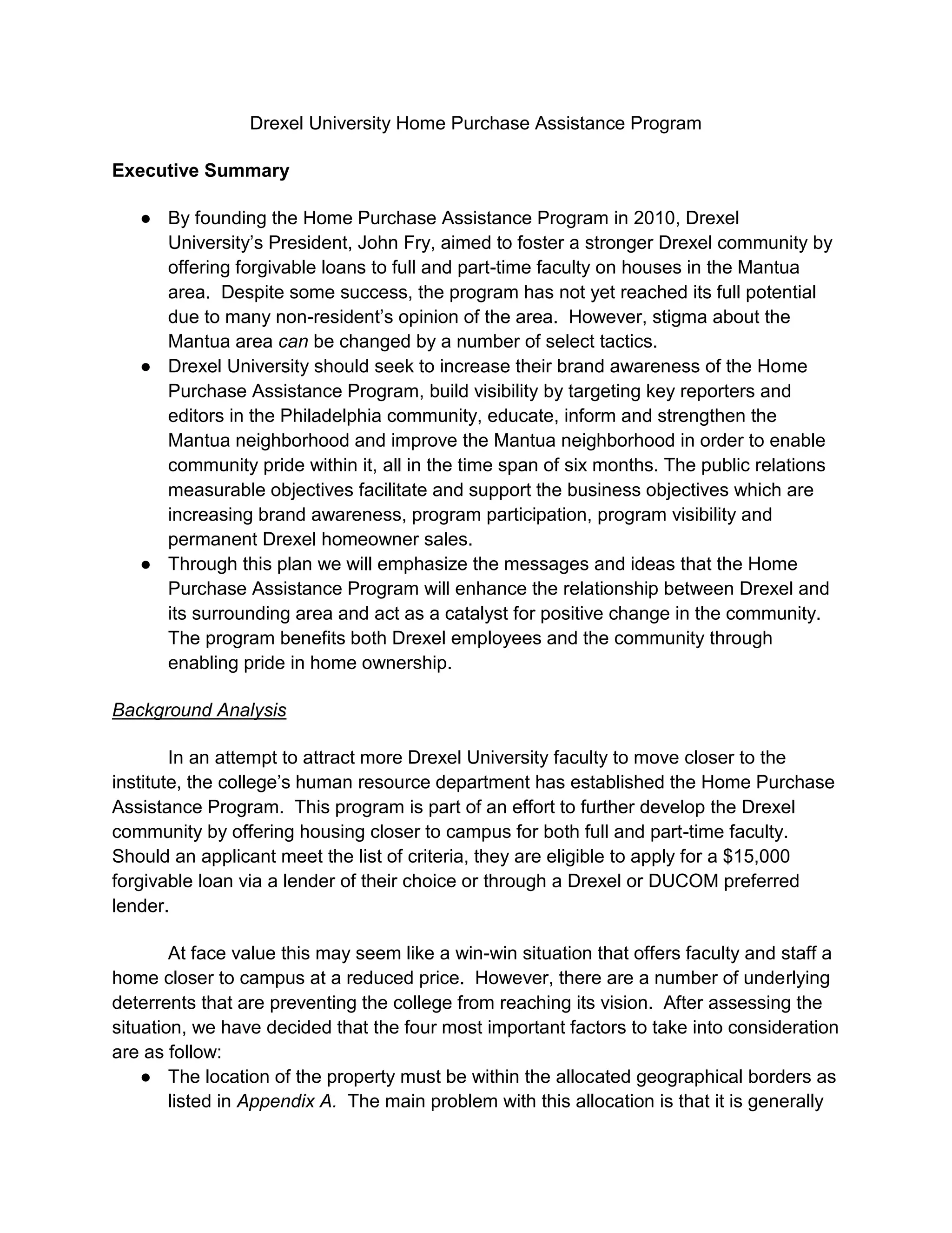 Drexel homepurchaseassistanceprogram | DOCX