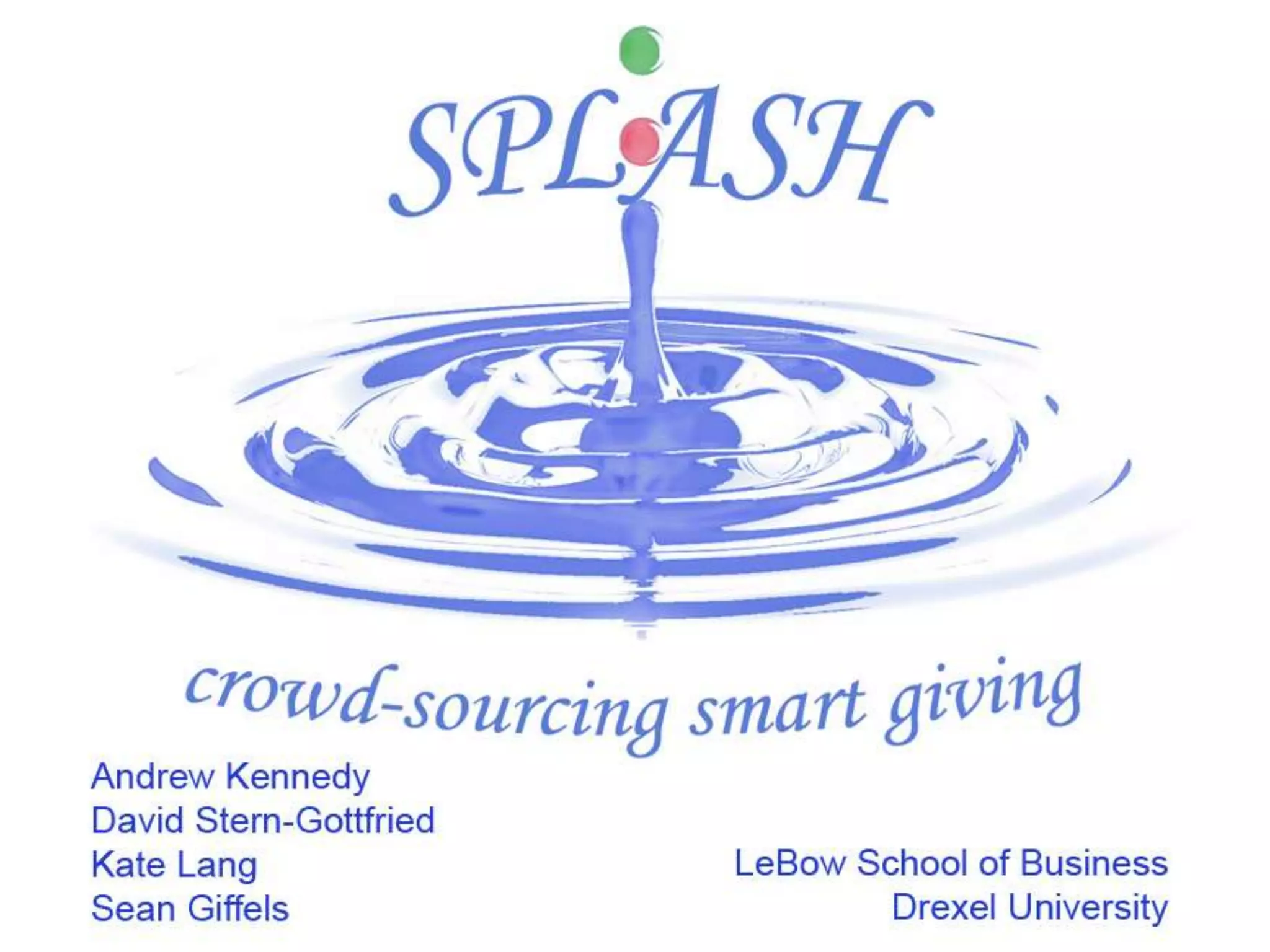 Drexel University Splash presentation | PPTX