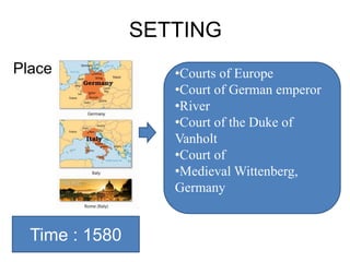 Dr faustus character,symbol,setting,plot | PPT