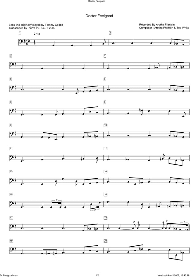 Dr feelgood arethafranklin | PDF