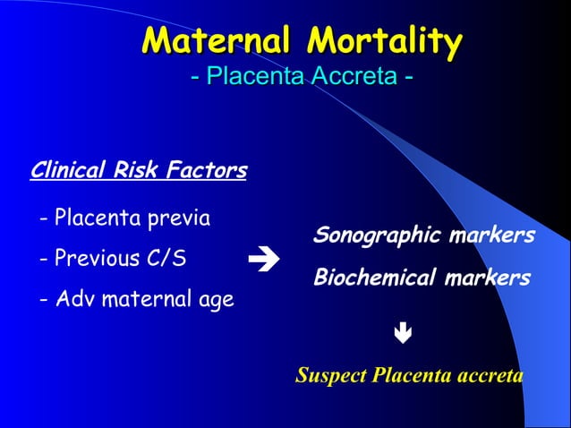 Obstetric Hemorrhage - Maternal Mortality | PPT