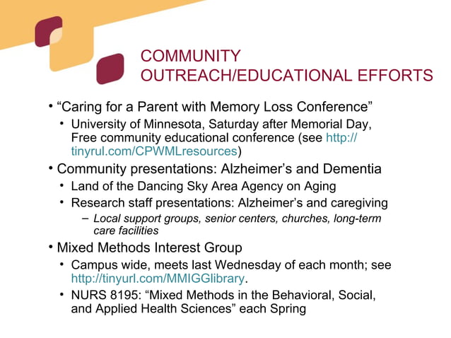 Dr. Gaugler Overview Of Research Projects | PPT