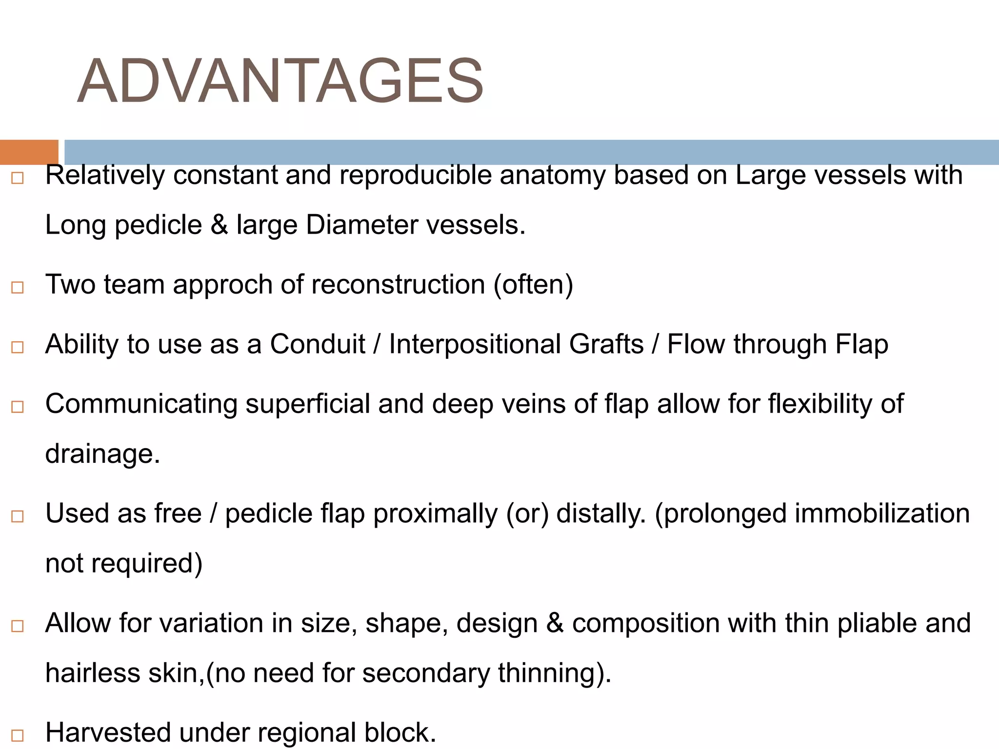 Radial Forearm Flap | PPTX