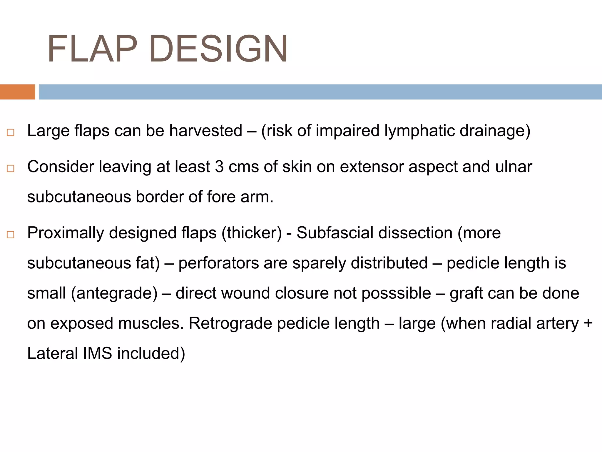 Radial Forearm Flap - Hand Surgery | PPTX