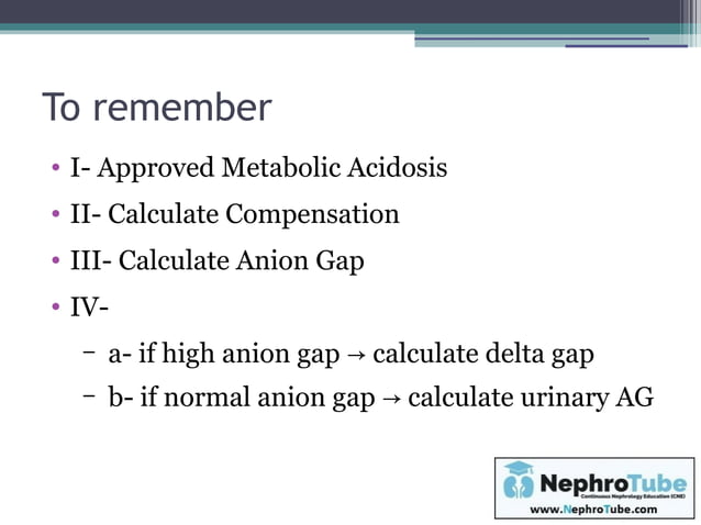 Part II - Respiratory, Mixed Acid Base Disorders & ABG Interpretation ...