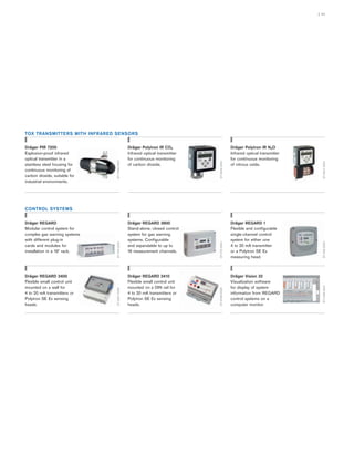 Dräger Gas & Flame Detectors (Fixed & Portable Detection) | PDF
