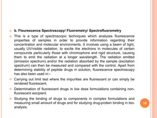 Drug excipients interaction : Types and techniques | PPTX