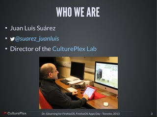 Dr. Glearning for FirefoxOS | PPT