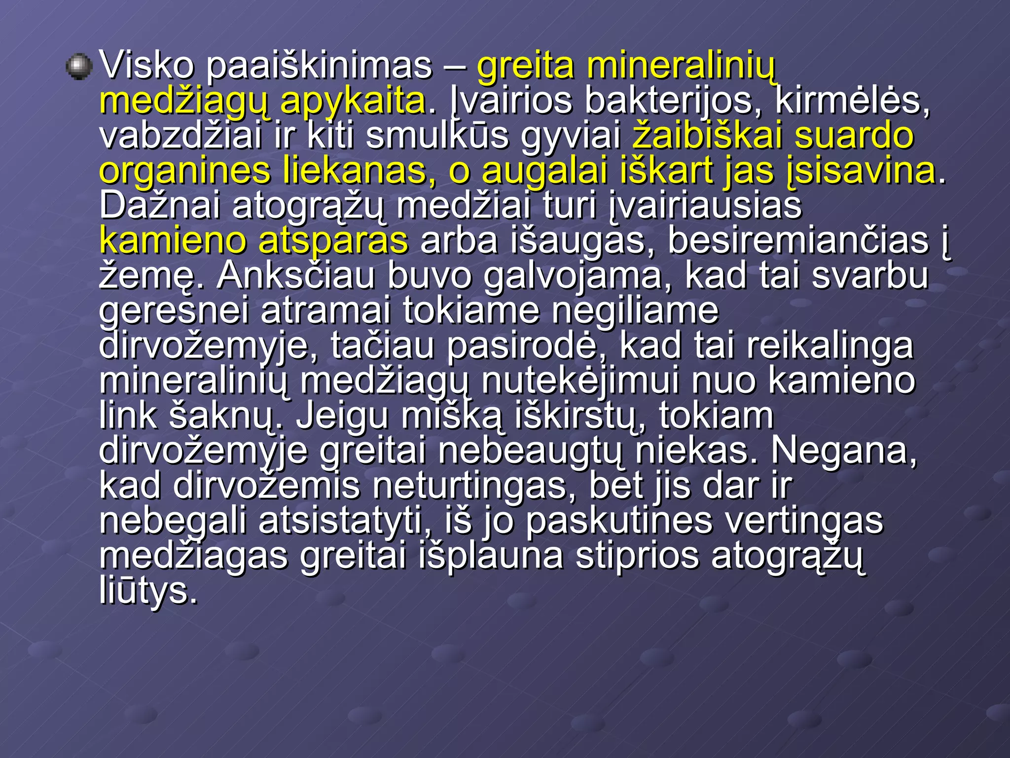 Drėgnieji atogrąžų miškai | PPT