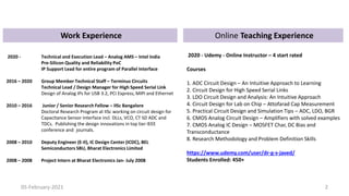 Dr G S Javed - Research and Academic Introduction | PPTX | Business ...