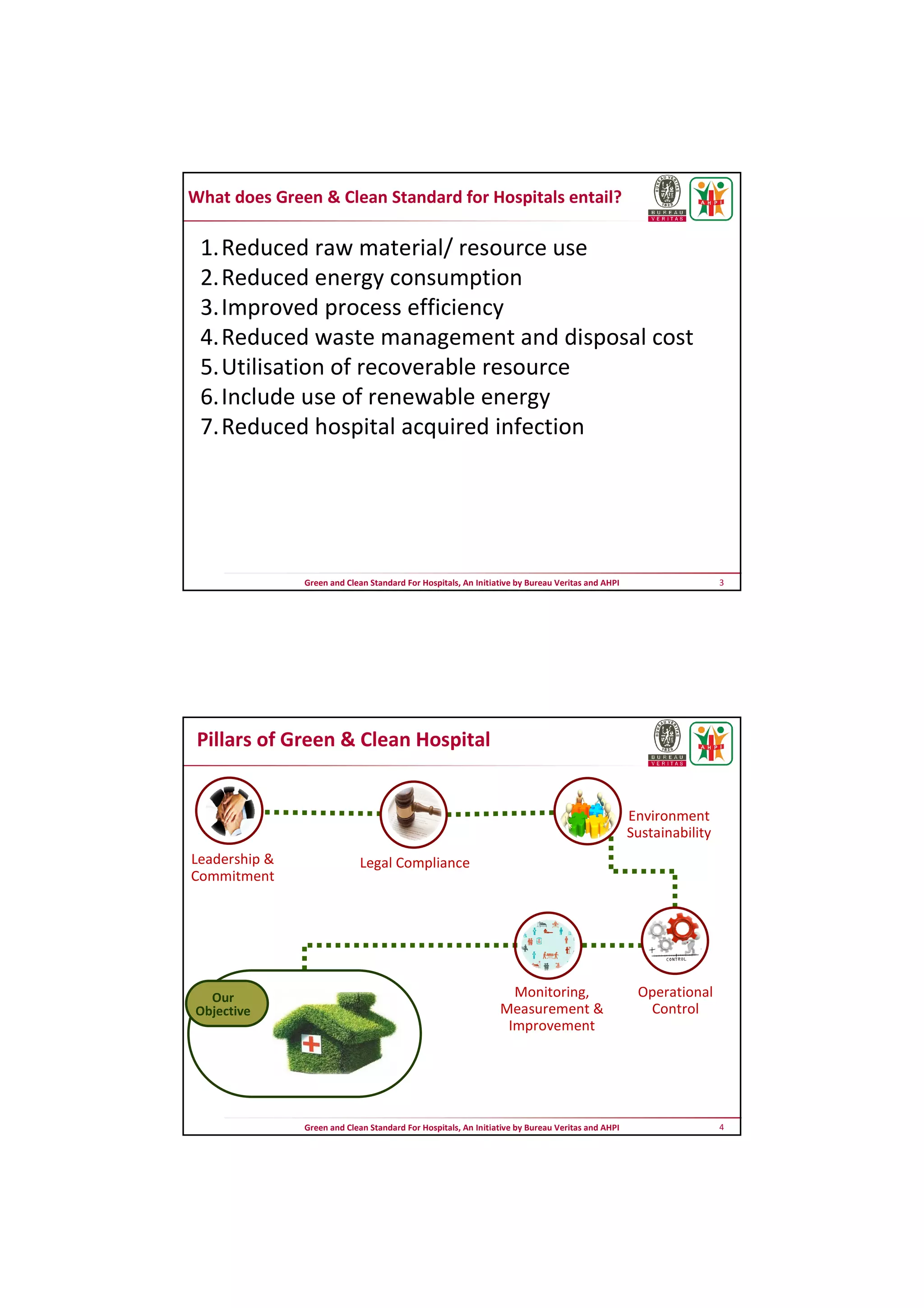 Green & Clean Standard for Hospitals | PDF | Infectious Diseases ...
