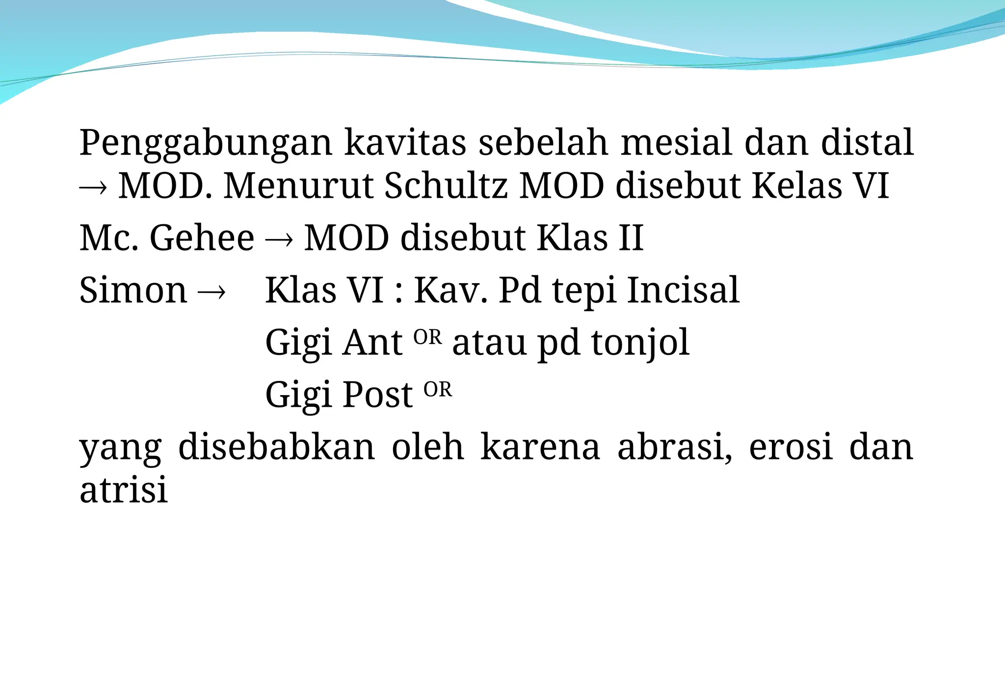 drg Yusrini - Restorasi Inlay, Onlay dan overlay (1).ppt
