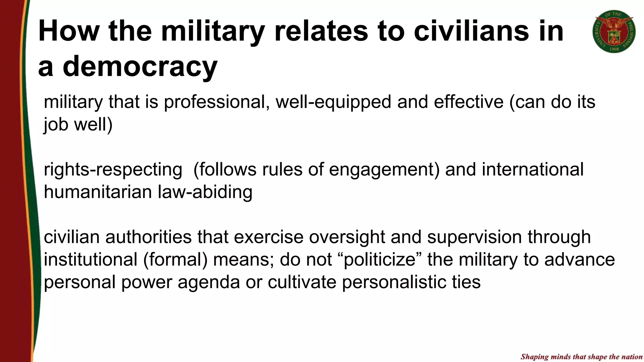 Dr+Hall+-+Civil-Military+Relations+in+the+Philippines.pptx