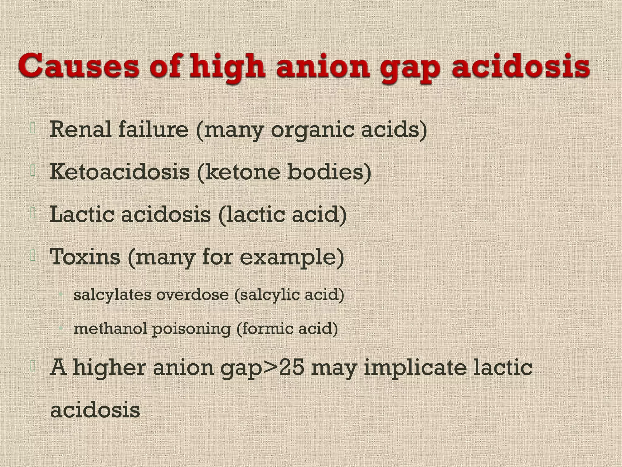 Dr hamed aleraky metabolic acidosis | PPT