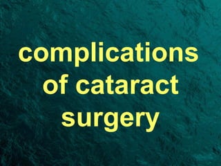 Congenital cataract | PPT