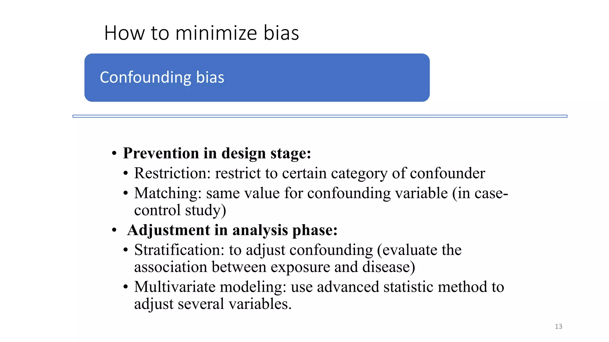 Bias in Research | PPTX