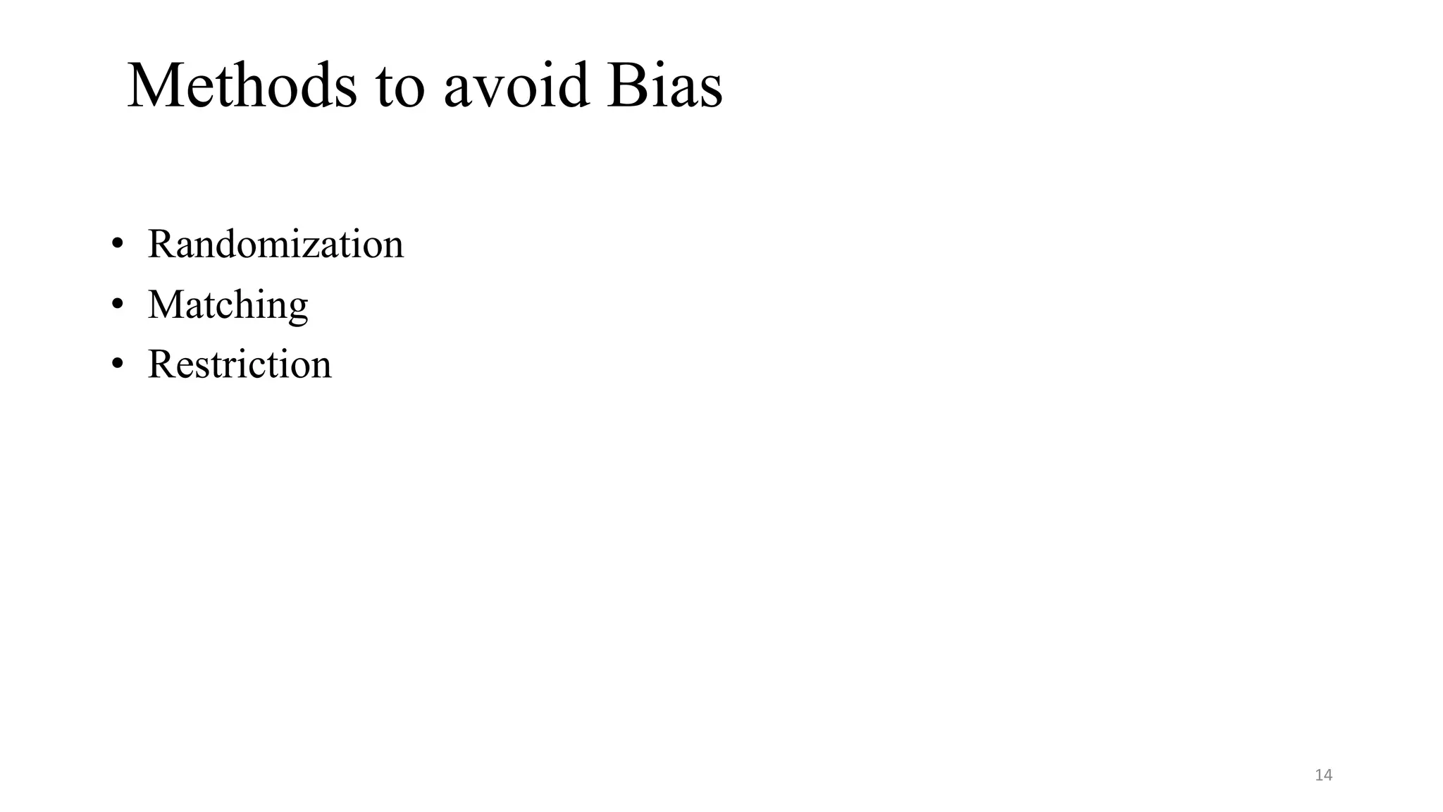 Bias in Research | PPTX