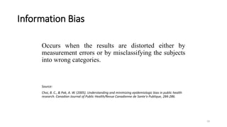 Bias in Research | PPTX