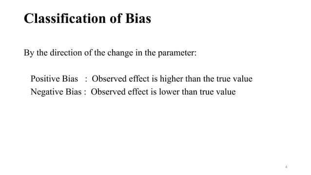 Bias in Research | PPTX
