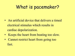 Dr hardik temporary pacemaker preview (1) | PPTX