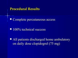 Dr Hiranya A. Rajasinghe - Popliteal Artery Aneurysms | PPT