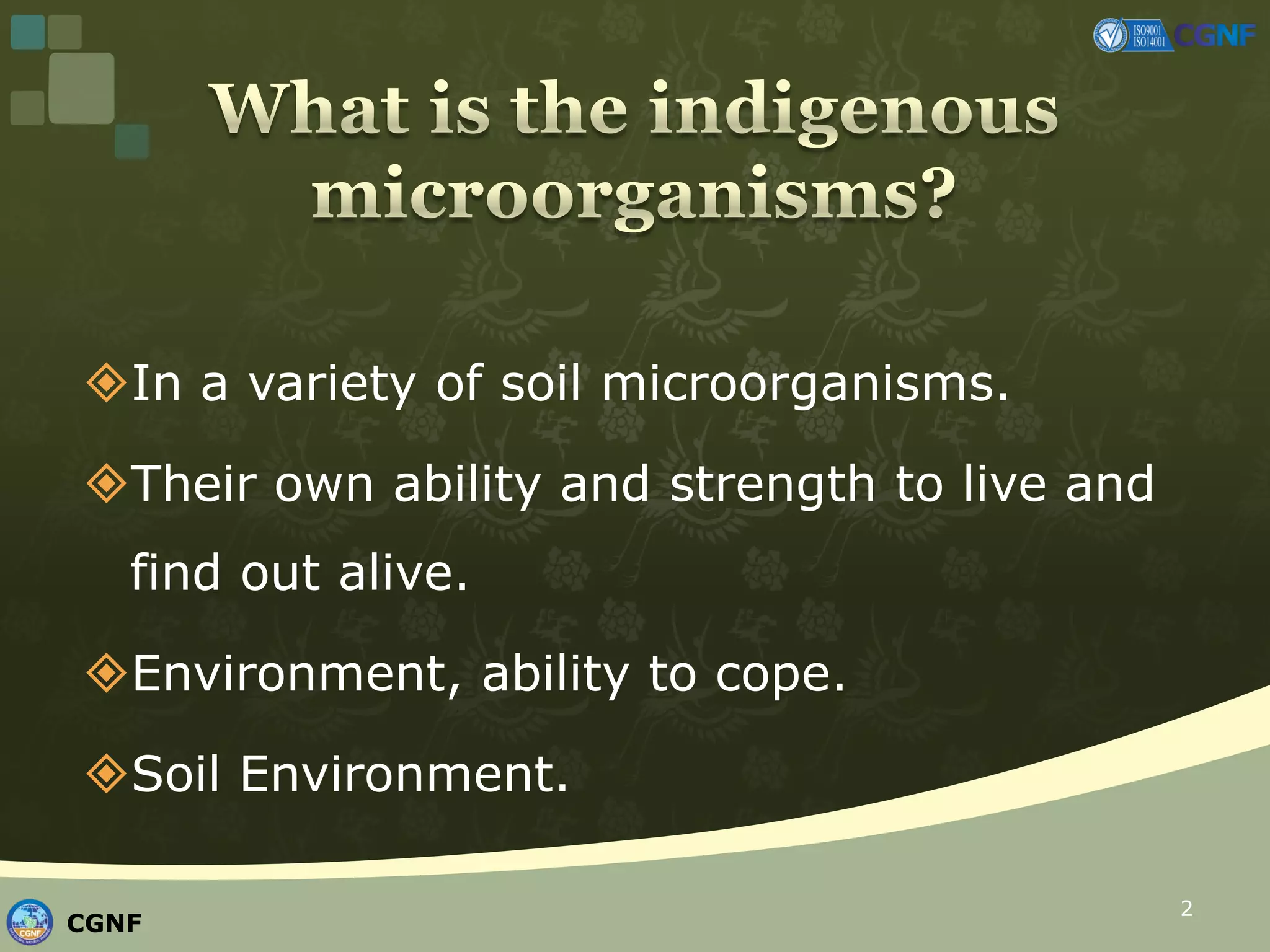 INDIGENOUS MICROORGANISM (IMO1-5) BY DR PARK | PDF