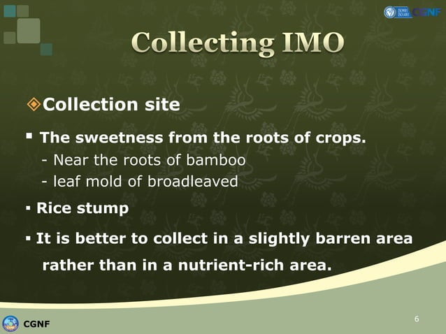 INDIGENOUS MICROORGANISM (IMO1-5) BY DR PARK | PDF | Gardening | Home ...
