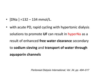 PD hypernatremia | PDF