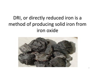 Sponge Iron Industry | PPT