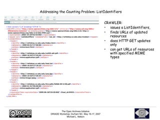 The Open Archives Initiative | PPT