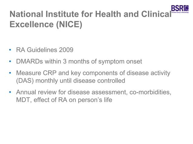 Dr Ian Rowe developing a national audit of rheumatoid and early ...