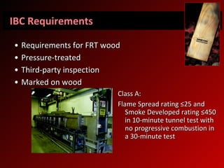 Dricon® FRT Wood: In a Class by Itself | PPT