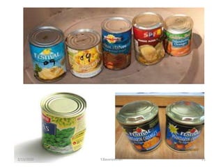Dried and canned food storage | PPTX