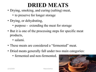 Dried and canned food storage | PPTX