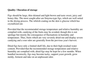 Dried Figs : Packing, Transporting And Risk Factors | PPT