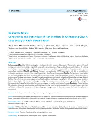 Dried fish sample | PDF