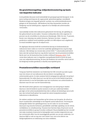 Geert Driessen (2017) Voor effectiviteit achterstandsleerlingenbeleid ...