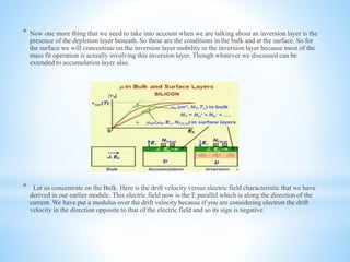Drift diffusion | PPT