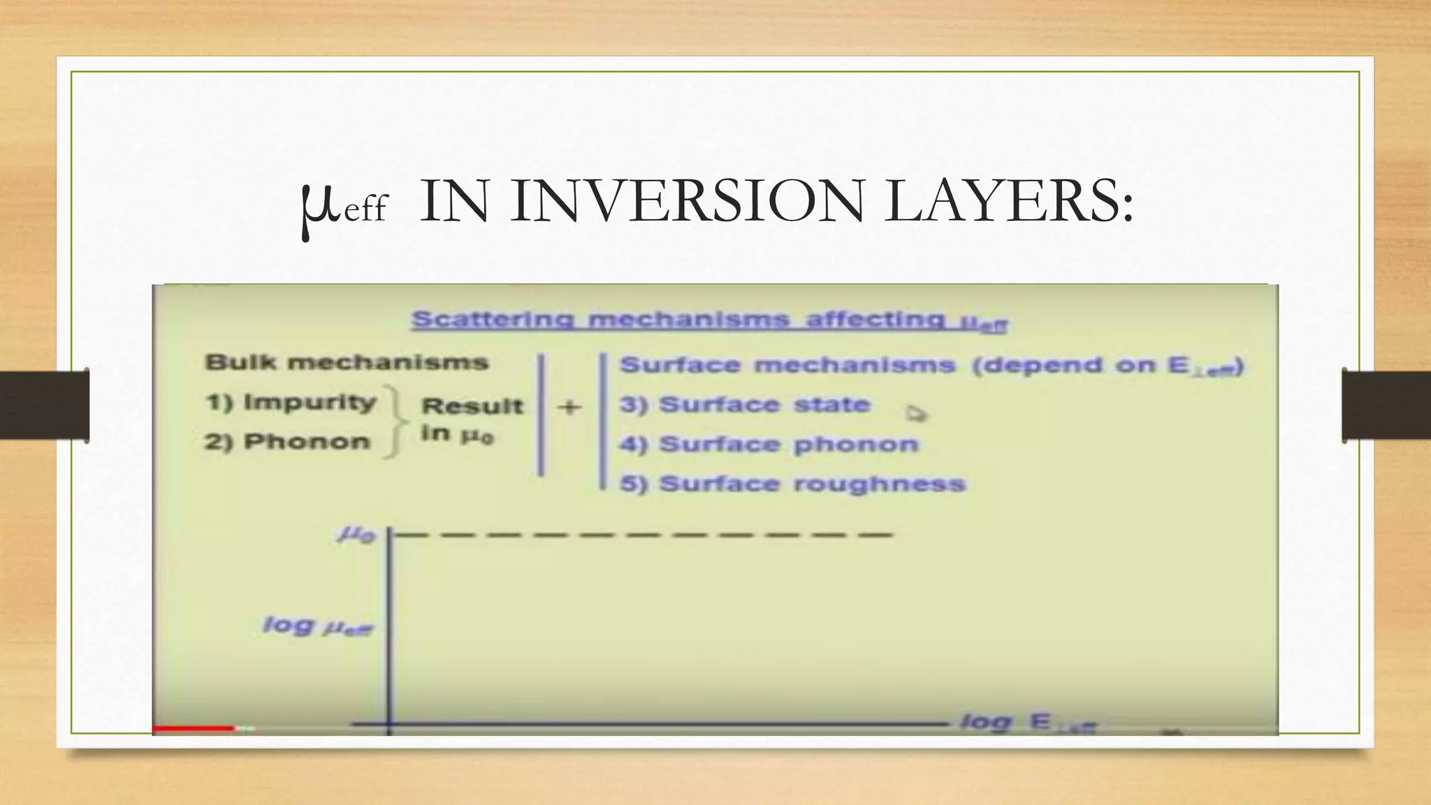 Drift diffusion transport model | PPTX
