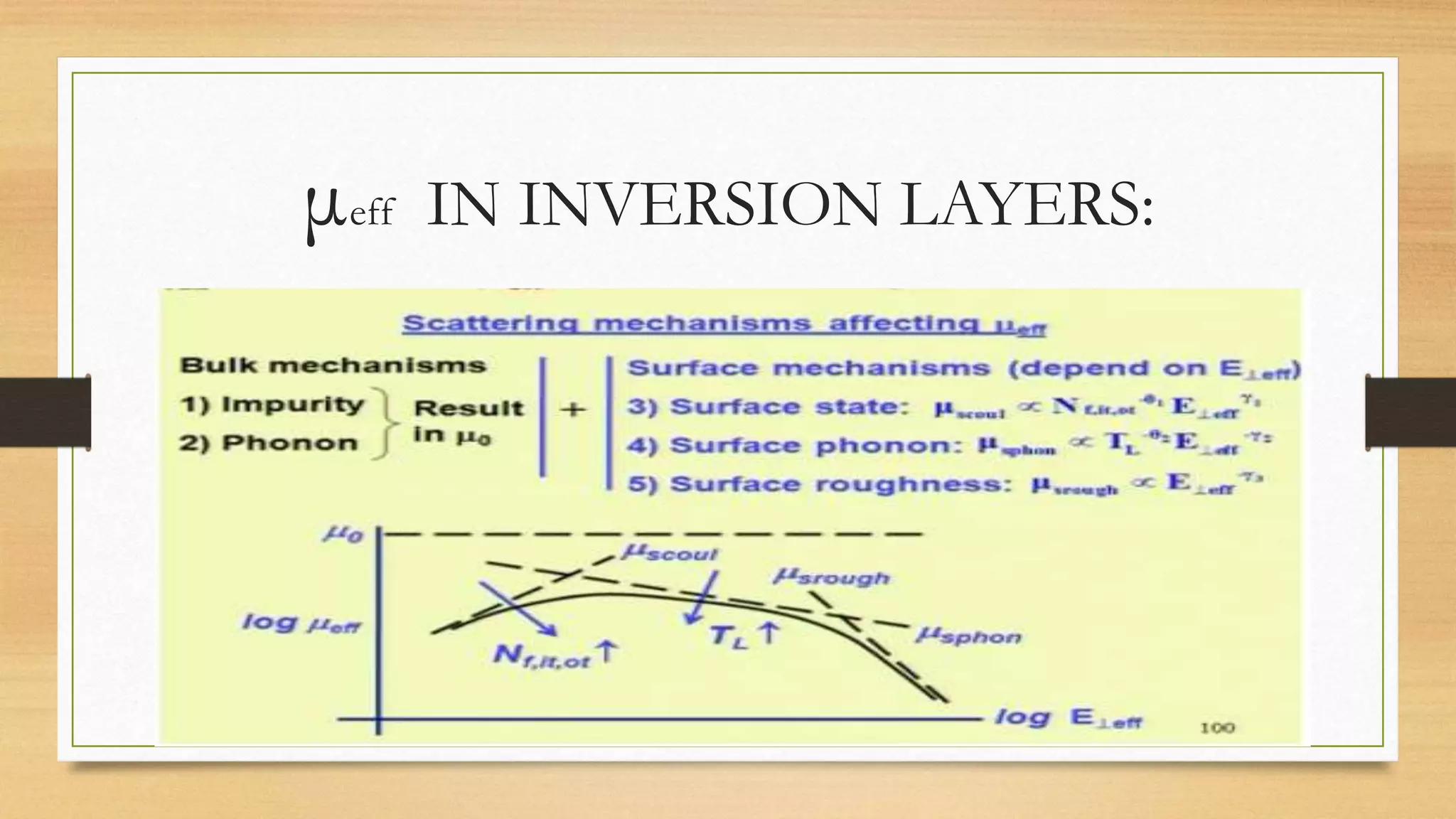 Drift diffusion transport model | PPTX