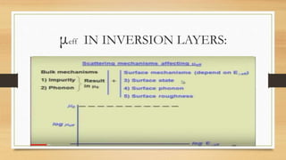Drift diffusion transport model | PPTX