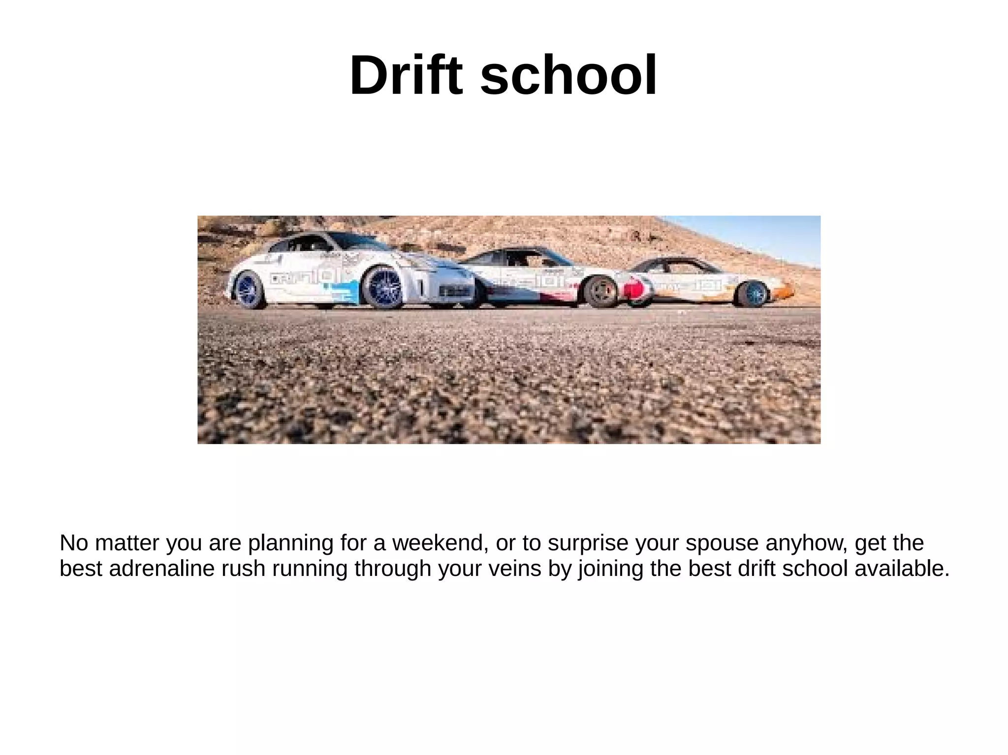 Learn to Drift | ODP