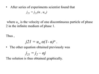 Drift flux model | PPTX