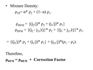 Drift flux model | PPTX