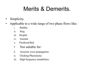 Drift flux model | PPTX