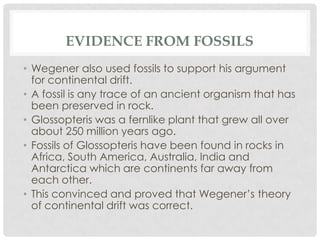 Drifting continents powerpoint | PPTX