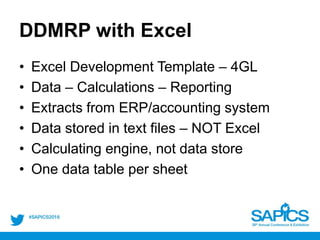 Demand driven materials requirements planning (DDMRP) South Africa shows Europe the way - a case ...