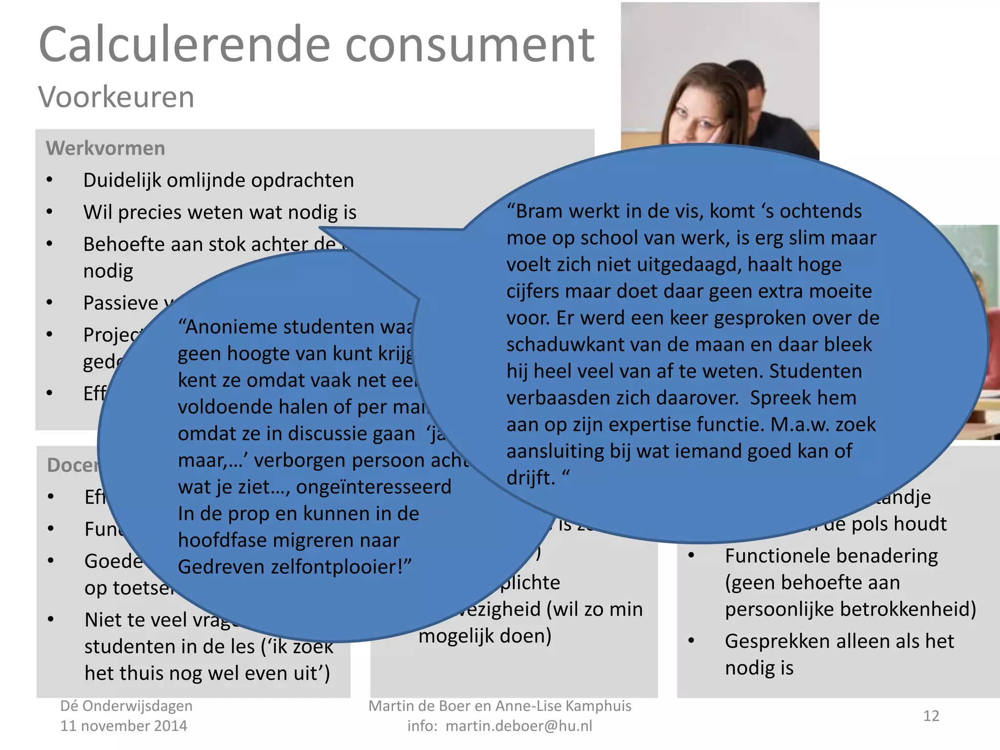 Werken met studentpersona's voor succesvoller studeren - Martin de Boer ...