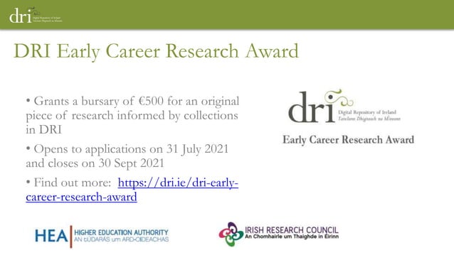 An Introduction to the Digital Repository of Ireland | PPT | Free Download