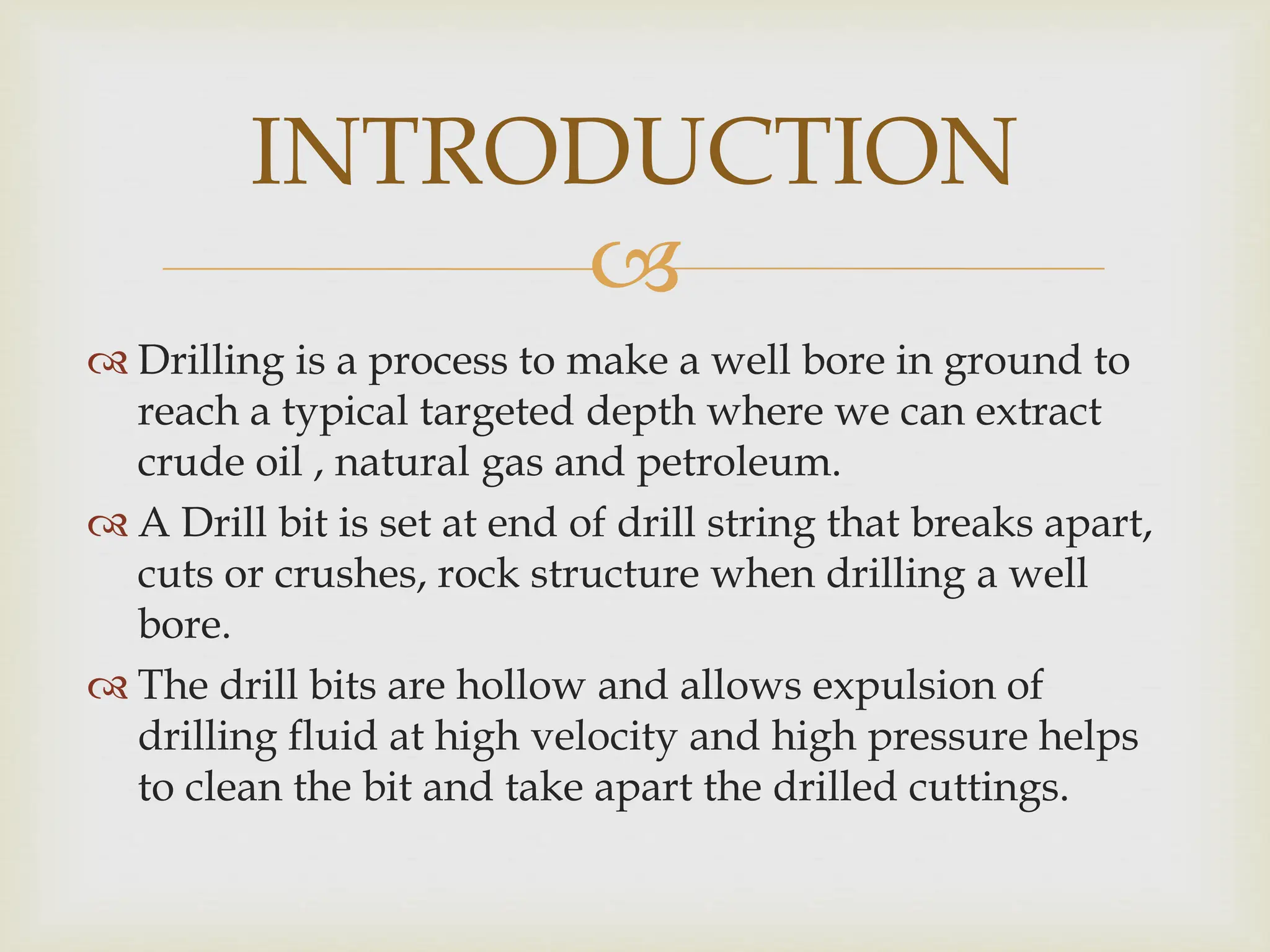 PDC & DRILL BITS IN PETROLEUM ENGINEERING | PPTX
